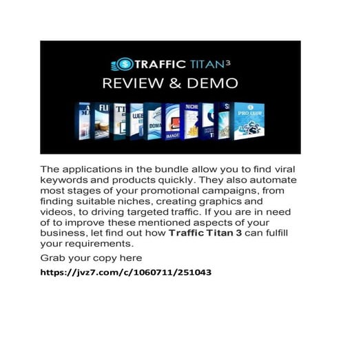 Traffic titan 3 | DOCX