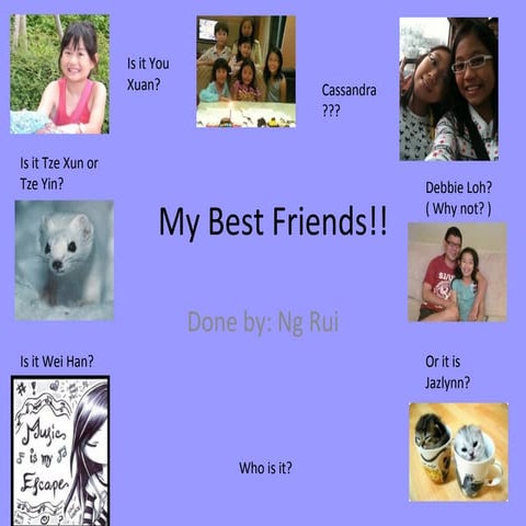 My Best Friends!! | PPT