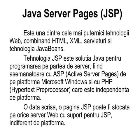 JSP | PPT