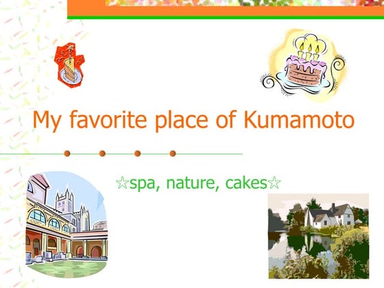 My favorite place 8 | PPT