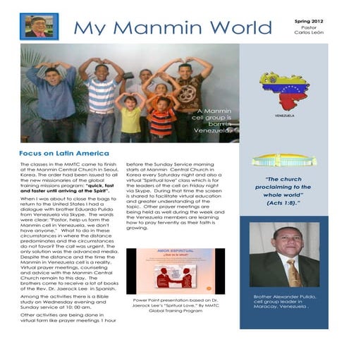 My manmin world | PDF