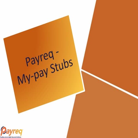 My pay stub | Payreq | PPT