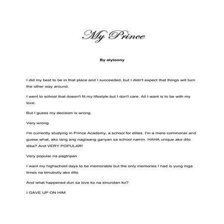 My prince-book-wattpad--[mobisfy.com] | PDF