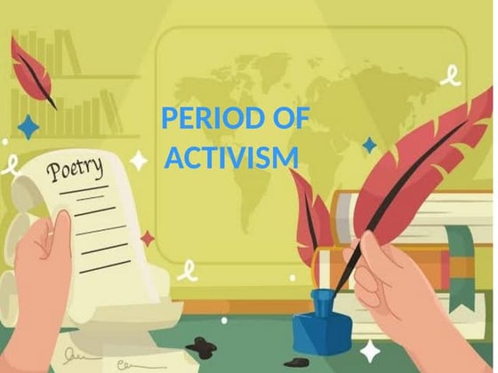 Period of activism (1970 1972) | PPTX | Books and Literature