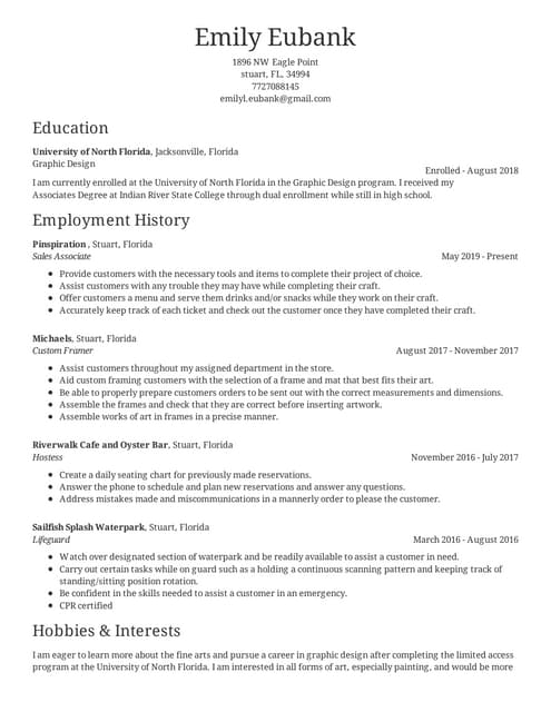 Resume | PDF