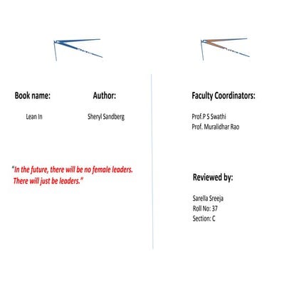 Lean In, Sheryl Sandberg | ODP