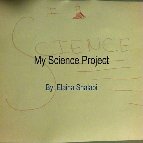 My Science Project for mr. Medina's Class | PPTX