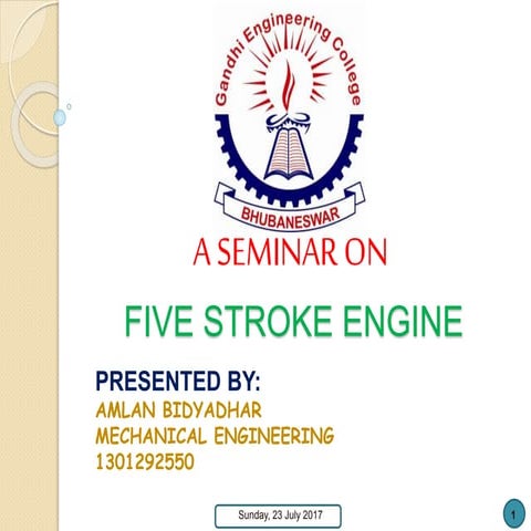 five stroke engine | PPT