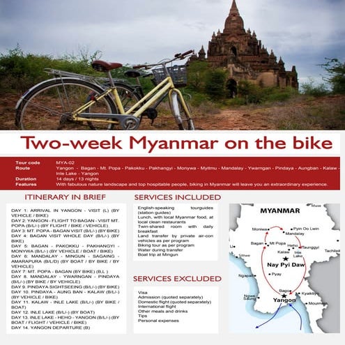 Kalaw to inlay trekking trip (myanmar) | DOCX