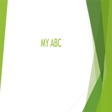 My ABC project for school, Benyamin Hakobyan.pptx