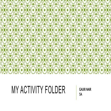 My Activity Folder 1.pptx