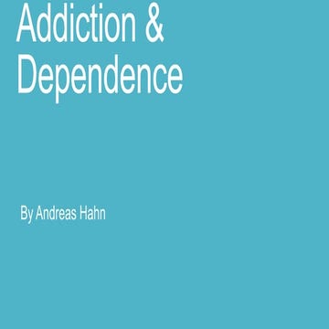 Addiction Presentation | PPT