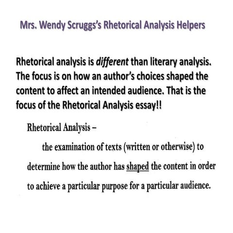 My ap eng language rhetorical analysis helpers 2013 | PPTX ...