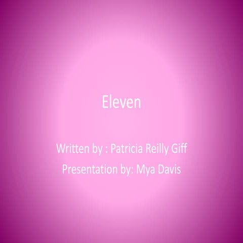 Eleven | PPTX