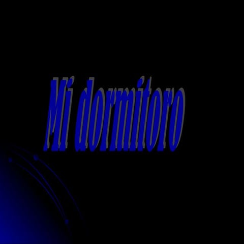 Mi dormitorio | PPT