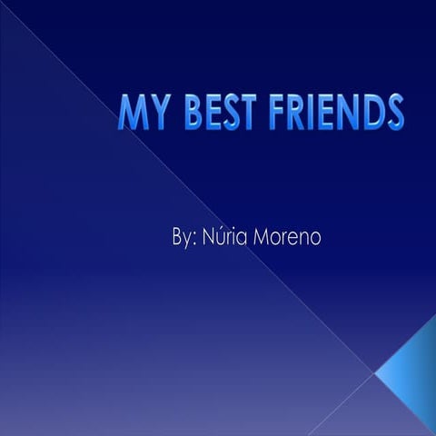 My best friends | PPTX