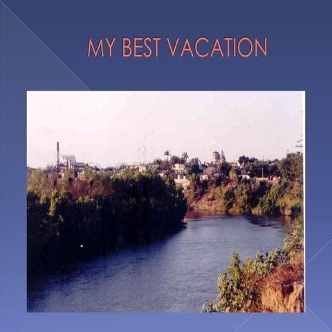 My best vacation | PPTX