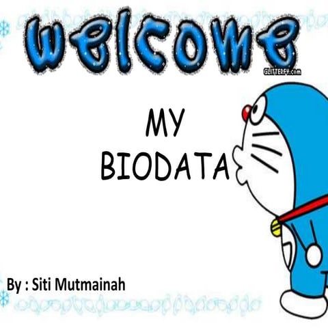 My biodata | PPTX