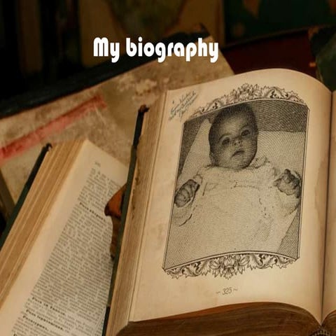 My biography | PPTX