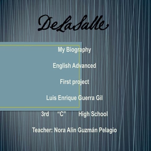 My biography legg | PPT