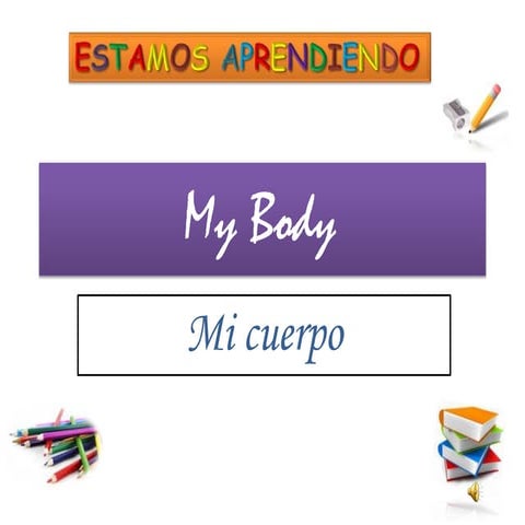 My body (2º primaria) mi cuerpo - | PPSX