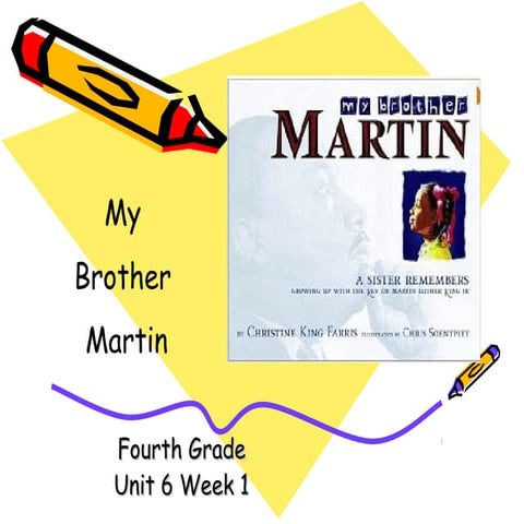 My Brother Martin Vocabulary | PPT