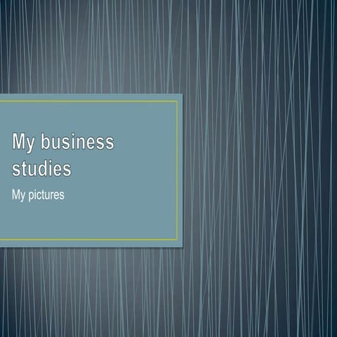 My business studies | PPTX | Green Solutions | Business