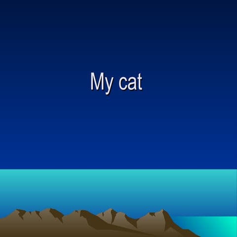 My cat | PPT