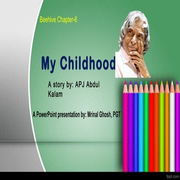 My Childhood | PPT