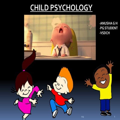 Child psychology | PPTX