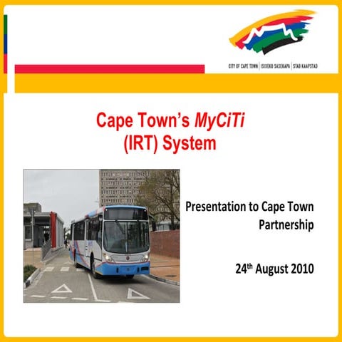 MyCiTi Cape Town IRT System | PPT