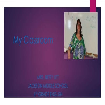 My classroom | PPT