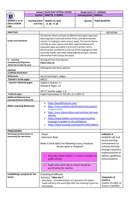 LP lesson plan for Facts and Opinion.docx