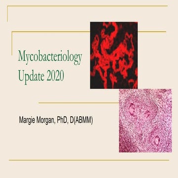 Mycobacteriology 2020 | PPT