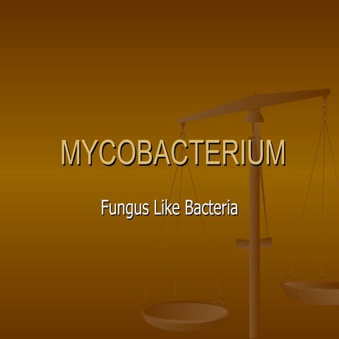 Mycobacterium | PPT