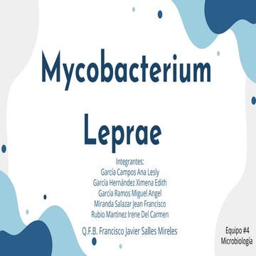 Mycobacterium Leprae.pptx