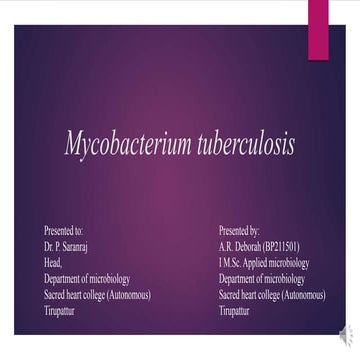Mycobacterium tuberculosis.pptx