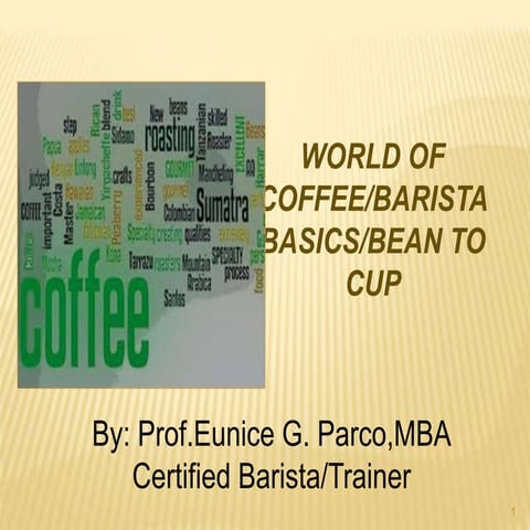 Coffee - Basic Introduction | PDF