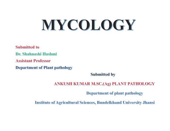 Myxomycota | PPT