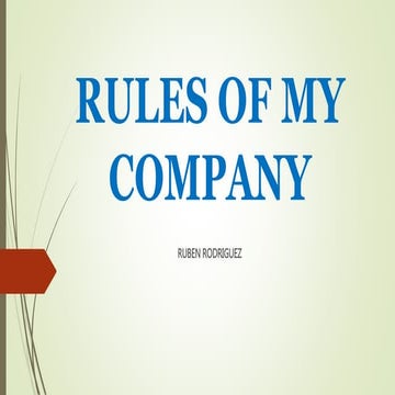 My company | PPTX