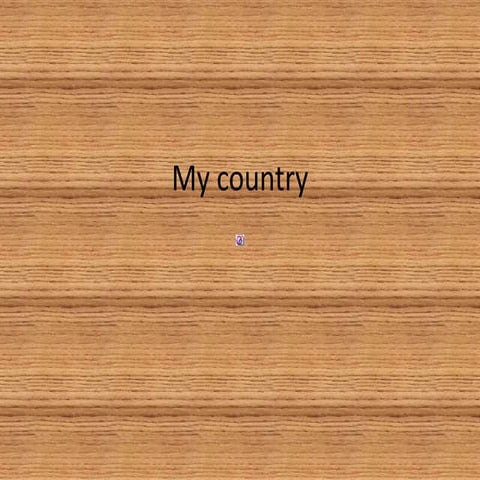 My country | PPTX