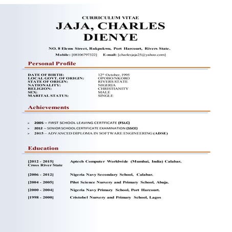 My cv | DOCX