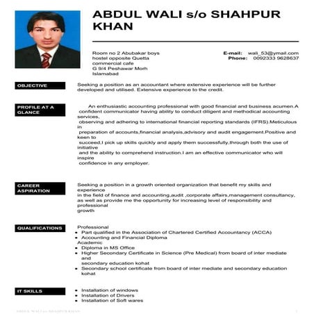 Application form for registration icpak | DOC