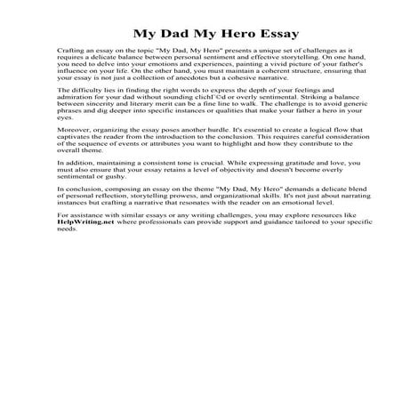 My Dad My Hero Essay.pdf