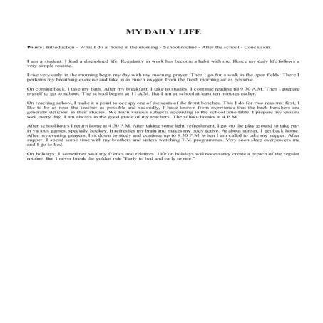 My daily life ebook157(3) | DOCX