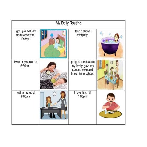 My daily routin | PPT