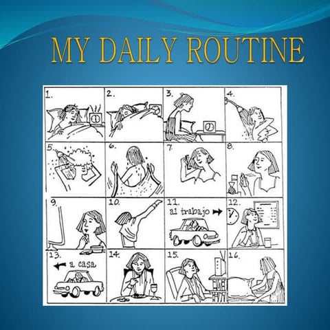 My daily routine | PPT