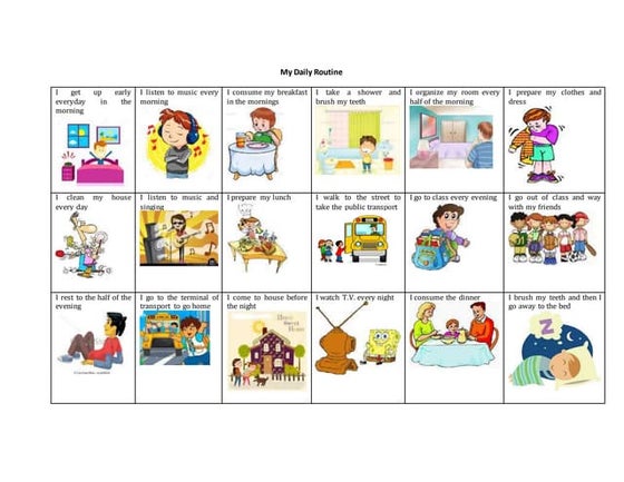 Daily routines | PDF