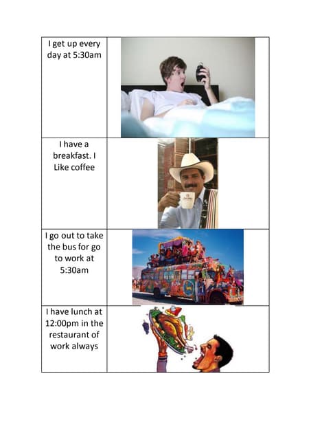 MY DAILY RUTINES | PPT