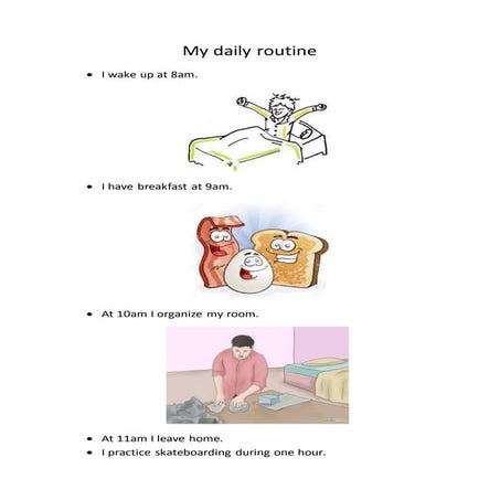 My daily routine